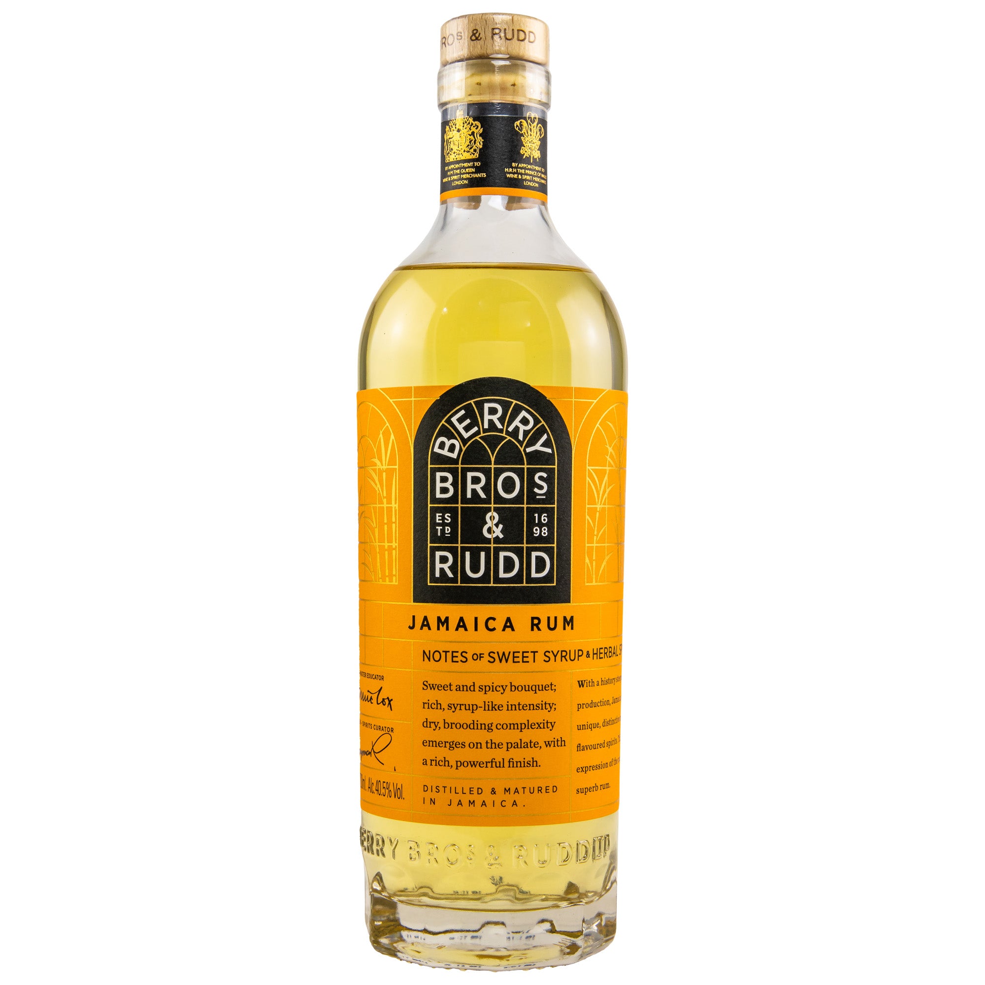 Jamaica Rum Classic Range (Berry Bros & Rudd) 40.5% Vol. – Premium-Malts