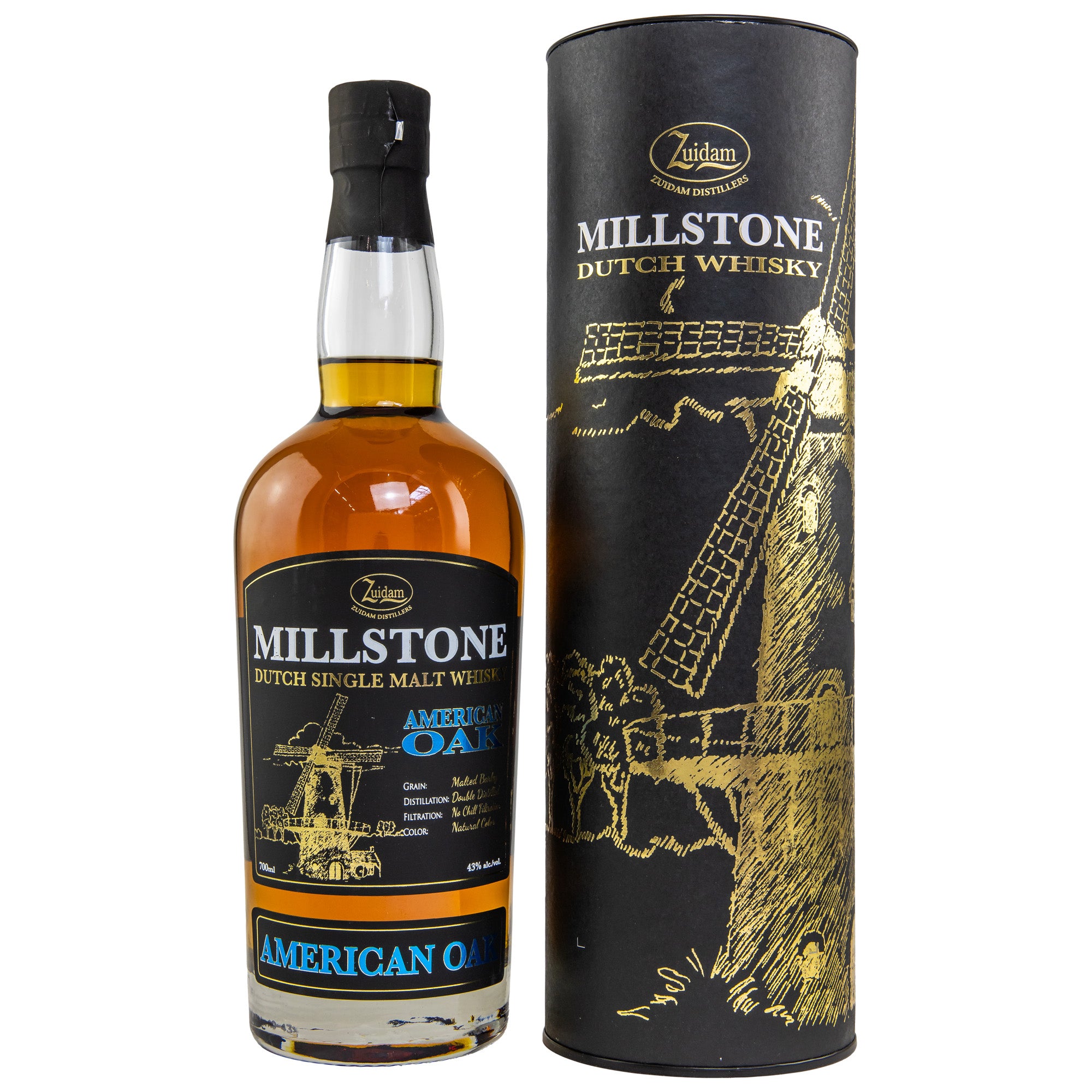 Millstone Single Malt American Oak 43% Vol. – Premium-Malts