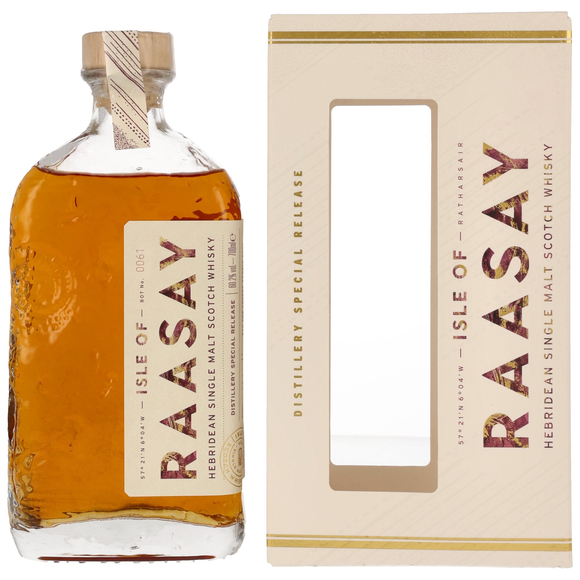Isle of Raasay Single Malt Whiskey - Single Cask #22/671 - Peated Sher ...