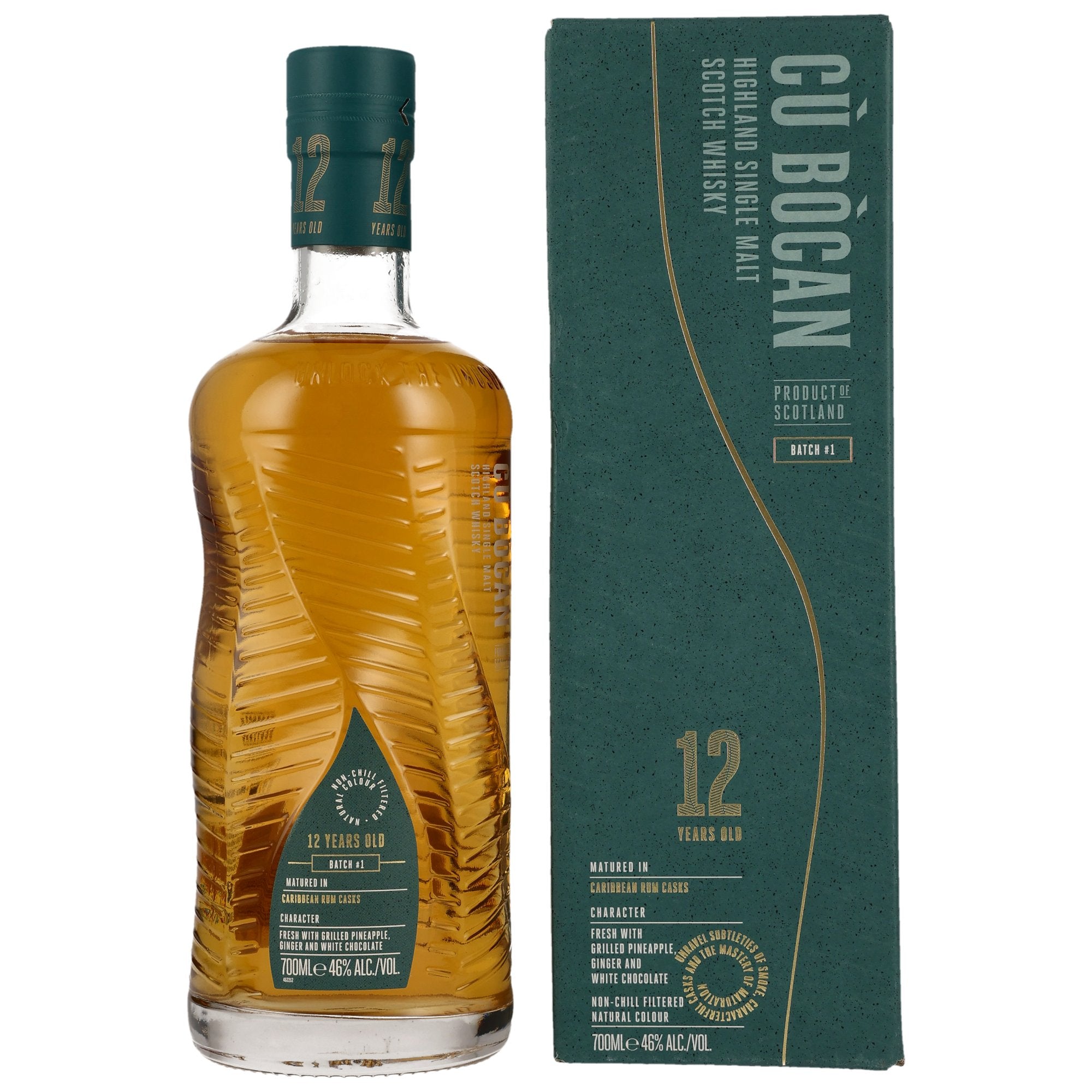 Tomatin Cu Bocan 12 yo Rum Cask Limited Edition 46% Vol. – Premium-Malts