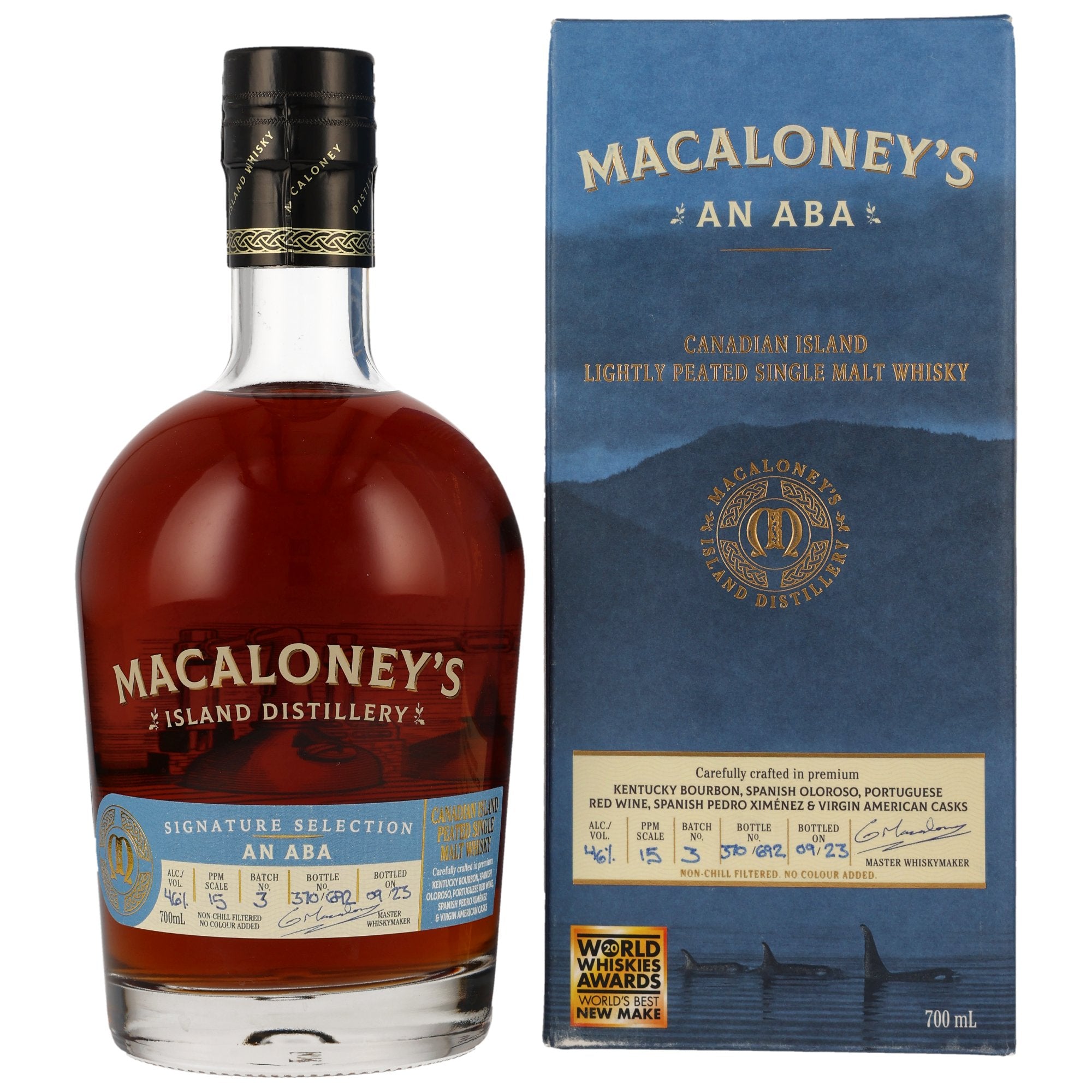 Macaloney - An Aba - Canadian Single Malt 46% Vol. – Premium-Malts