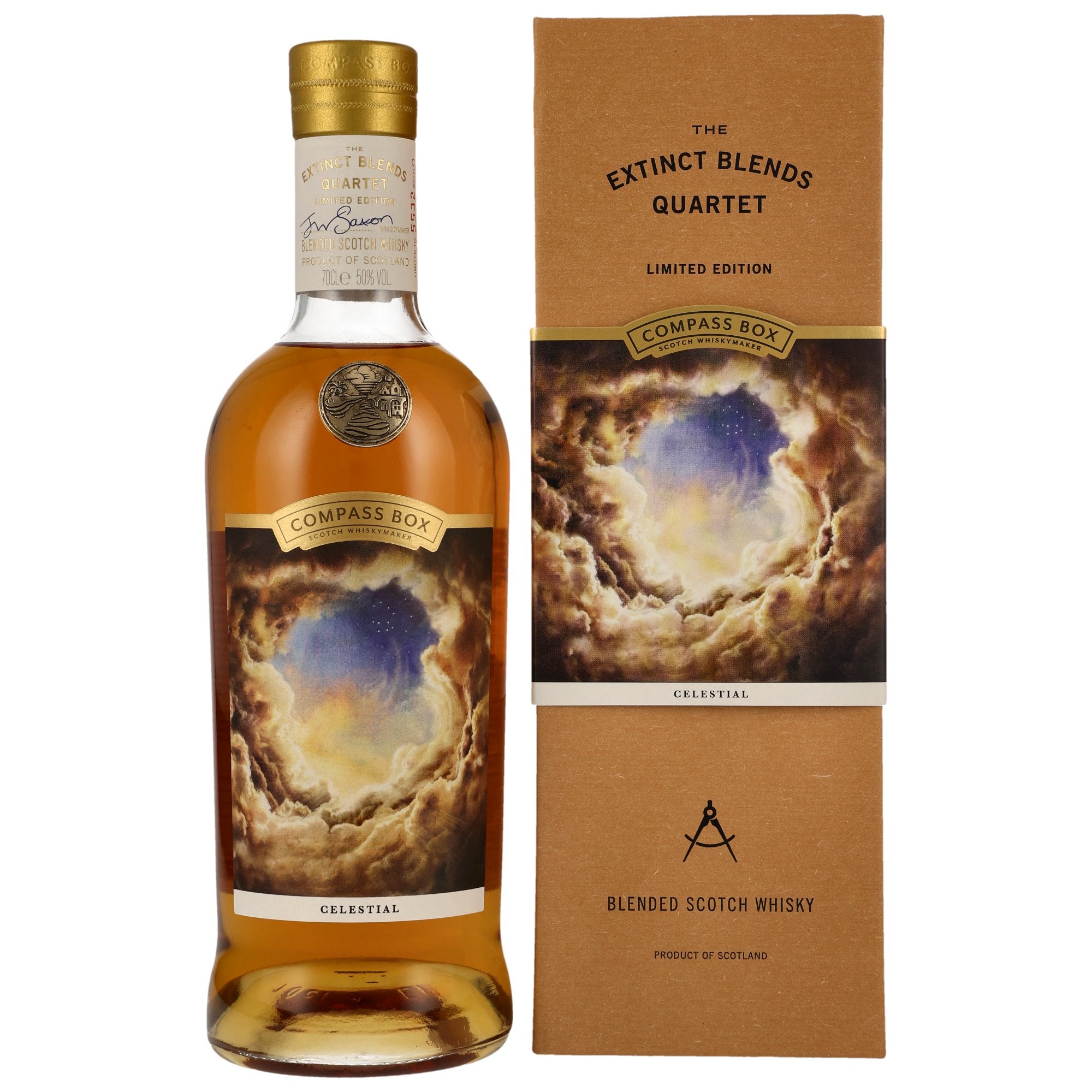 Compass Box Celestial - The Extinct Blends Quartet 50% Vol. – Premium-Malts