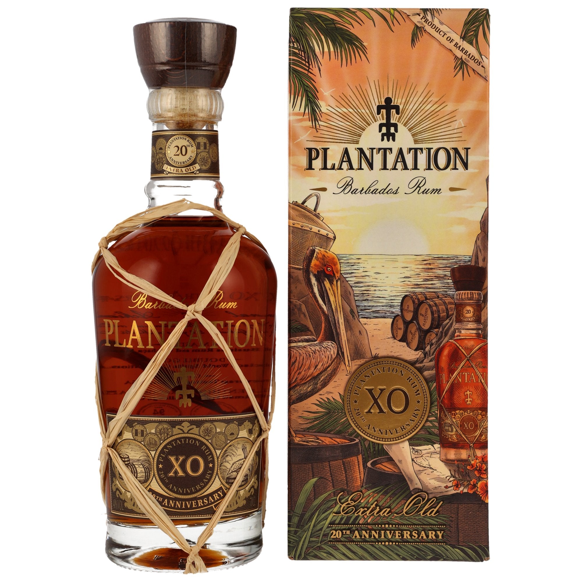 Plantation 20th Anniversary Rum Barbados XO Rum 40.0% Vol. – Premium-Malts